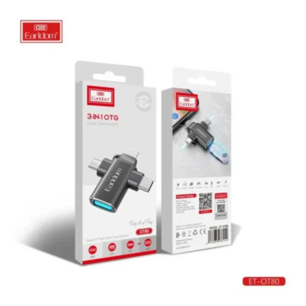 Earldom 3 IN 1 OTG ET-OT80 – Phone Stuff